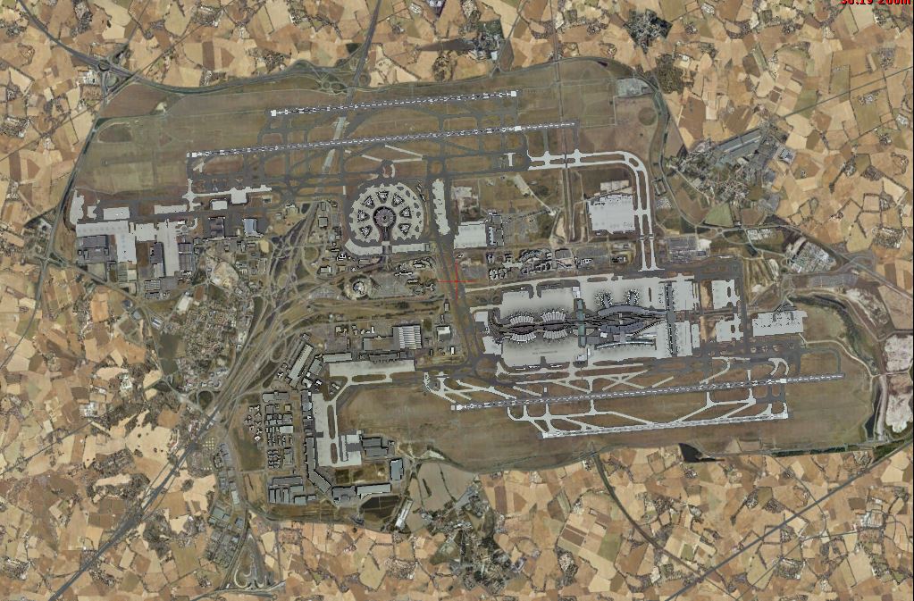 دانلود سنری فرودگاه شارل دوگل پاریس LFPG | گروه هوانوردی اسکایتو