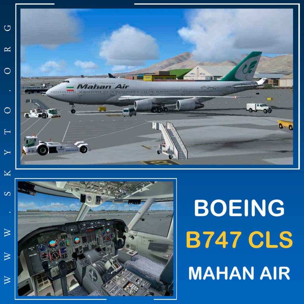 دانلود افزونه هواپیمای CLS B747 classic pro